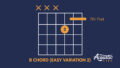 How to Play the B Chord on the Guitar (Exercises & Variations ...