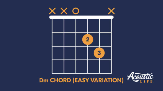 How to Play the Dm Chord (Position, Variations, and Exercises ...