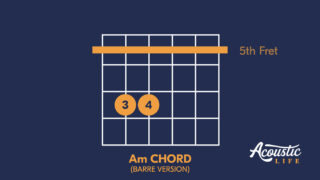 How to Play the Am Chord (Tips, Variations, and Exercises) - Acoustic Life