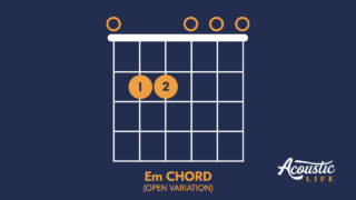 How to Play the E Minor Chord (Positioning, Variations, and Exercises)