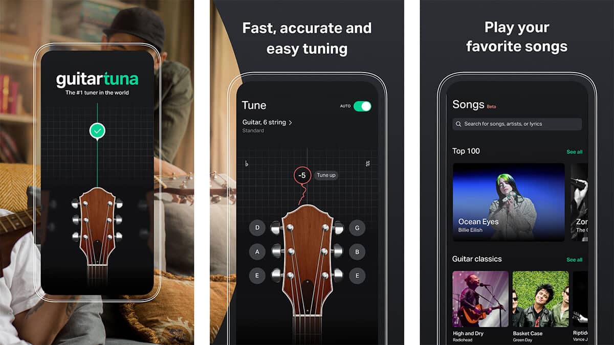 Best Guitar Learning Apps in 2024 (Beginners, Tabs, & Tuning)